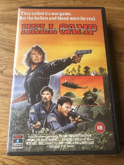 HELL CAMP - Tom Skerritt VHS Video Tape - RCA Columbia - Big Box Case £ ...