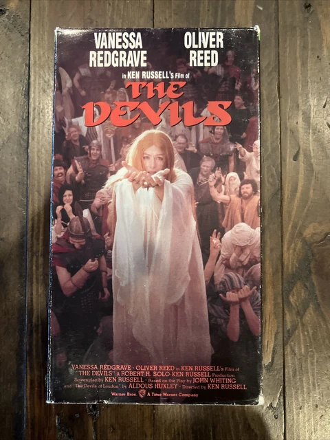 THE DEVILS VHS Rare Cult Horror Ken Russell Altered States Gothic White ...