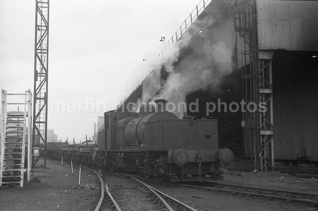 CARDIFF EAST MOORS Guest Keen & Baldwin No. 12 12.9.51 Railway Negative ...