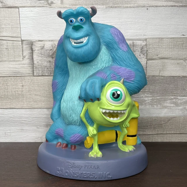 DISNEY PIXAR MONSTERS Inc Sully Sulley & Mike Money Box Piggy Bank ...