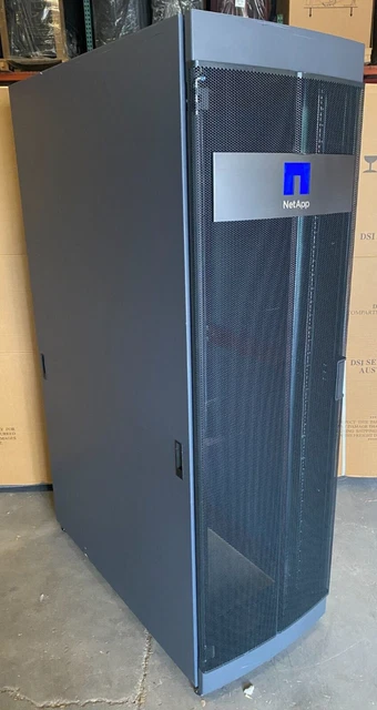 NETAPP NAC-0501 42U SERVER RACK CABINET ENCLOSURE USED 1075mm Deep $450 ...