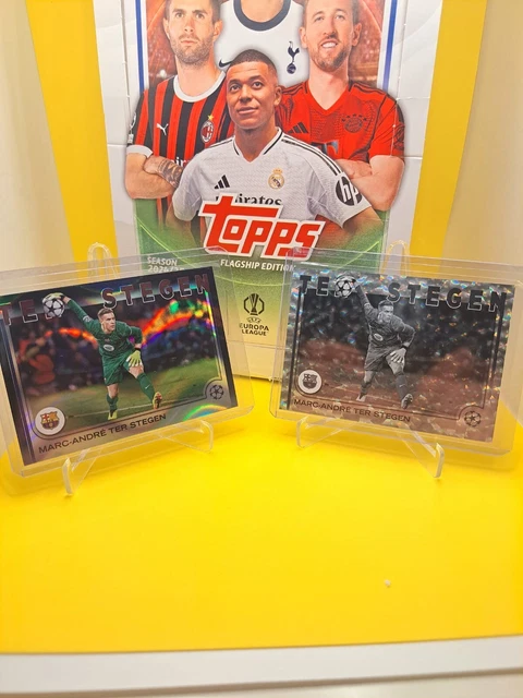 TOPPS UCC FLAGSHIP Edition 2024-25 Marc-André Ter Stegen /15 & Insert EUR 2,50 - PicClick DE