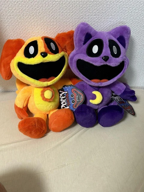 POPPY PLAYTIME SMILING Critters Dogday & Catnap Sitting Plush Size 30cm ...
