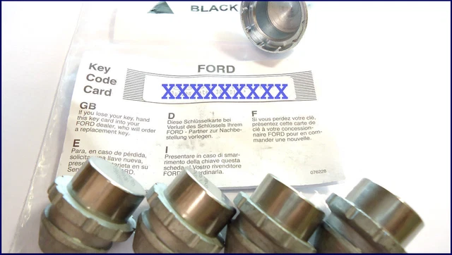 ORIGINAL FORD FELGENSCHLOSS Radsicherung Felgenschlösser 1751660 ...