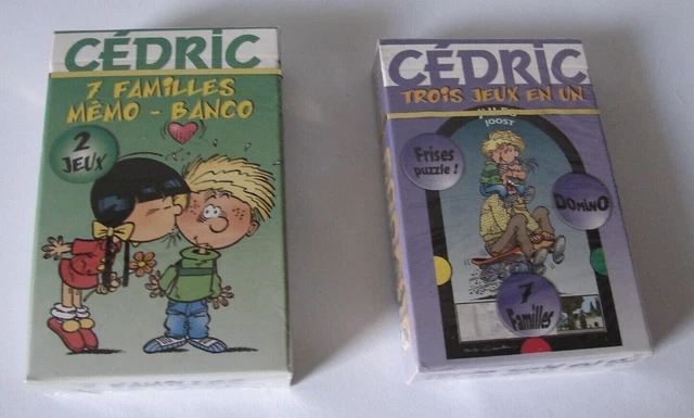 DEUX ANCIENS JEU de Cartes CEDRIC soit 5 jeux différents EUR 8,00 ...