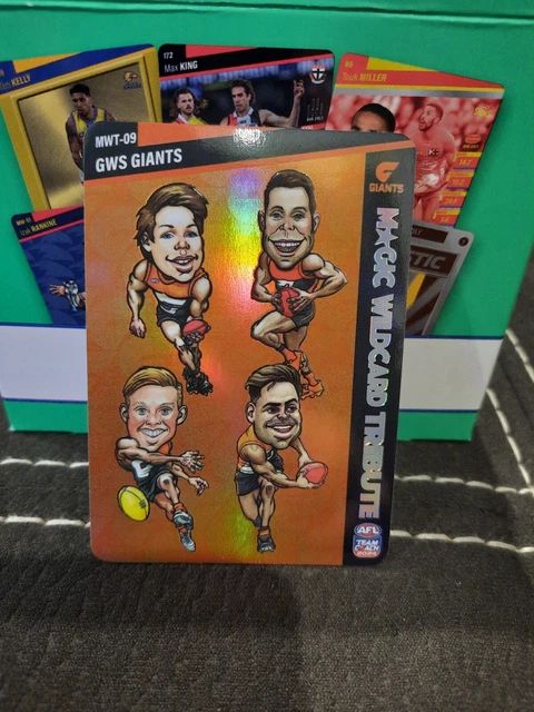 2024 TEAMCOACH GWS Giants Tribute Magic Wildcard Mwt 09 Card Afl.. $14. ...
