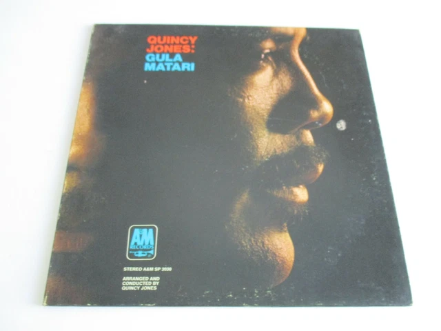 LP VINYLE QUINCY Jones Gula Matari 1970 pressage original A&M/CTI SP ...