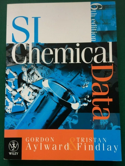SI CHEMICAL DATA, with Periodic Table of Elements $39.00 - PicClick AU