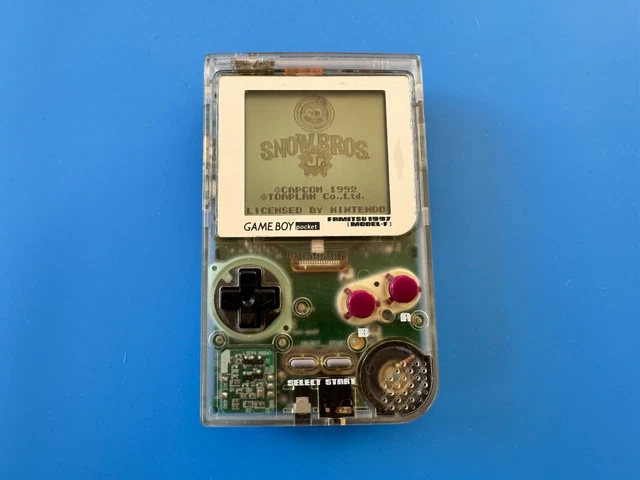 GAME BOY POCKET Famitsu 1997 Model-F Transparent 100% original Nintendo ...