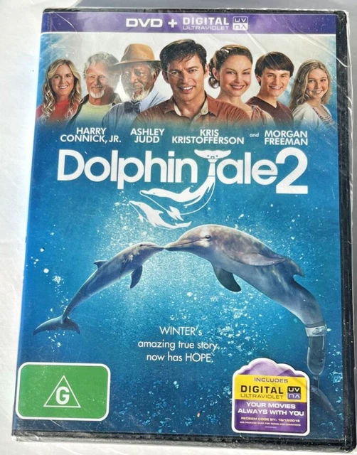 DOLPHIN TALE 2 - UV (DVD, 2014) Harry onnick JR - Ashley Judd - Family ...