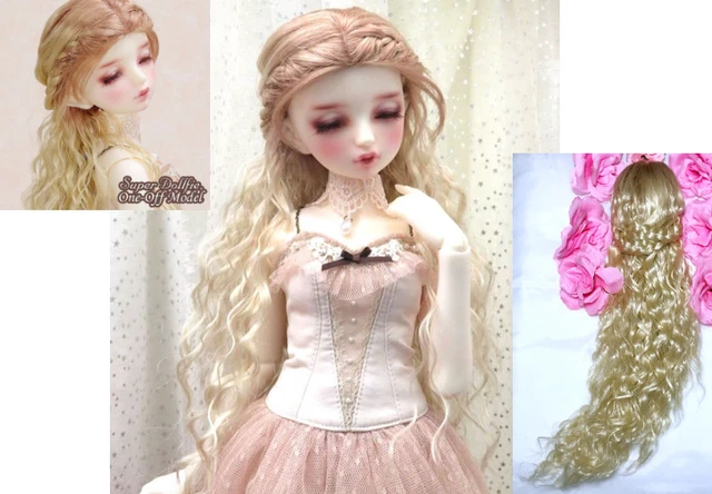 VOLKS 1/3 BJD Doll Super Dollfie Dream SD Wig 9/10 WG-143D Ombre Braid ...