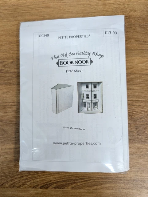 BRAND NEW - 1:48th Scale - Petite Properties - Curiosity Shop Book Nook ...
