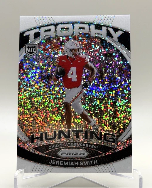 2024-25 PANINI OHIO State Nil Jeremiah Smith Rc Trophy Hunting White ...