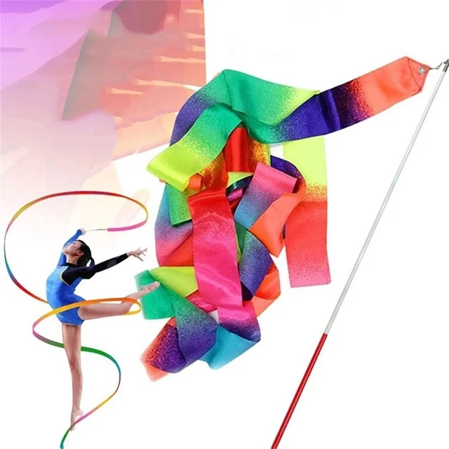 RHYTHMIC BALLET STREAMER Gradient Colors Dance Ribbon Art Dances EUR 2 ...