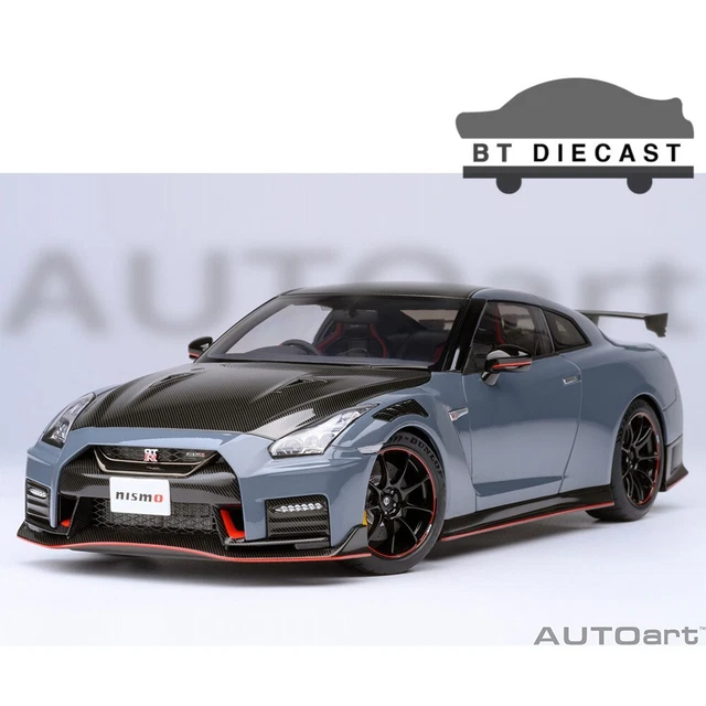 AUTOART NISSAN GT-R R35 NISMO 2022 SPECIAL EDITION 1/18 STEALTH GRAY ...