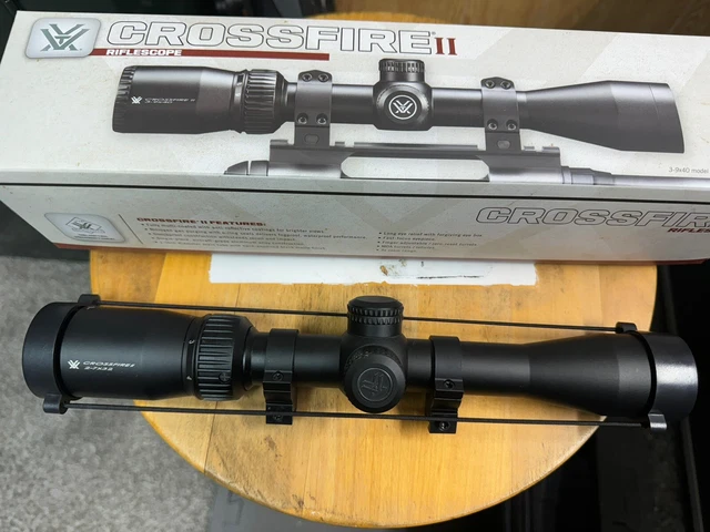 VORTEX OPTICS CROSSFIRE II 2-7x32 Rimfire Rifle Scope (CF2-31001R) $75. ...
