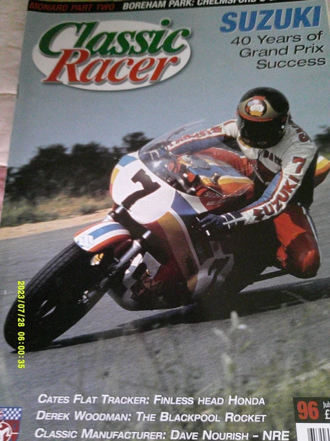 CLASSIC RACER 07/02 40 Years of Suzuki Grand Prix Racing, Bob McIntyre ...