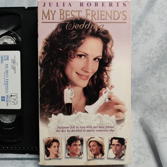 MY BEST FRIENDS Wedding (VHS, 1997) Julia Roberts VINTAGE £4.76 ...
