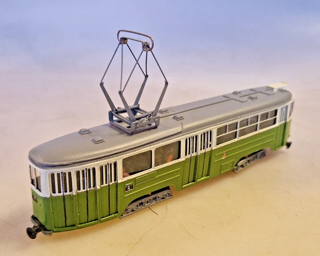 H0 STRASSENBAHN TRAM, Tramway, Kleinserie, Brass mit Motor und Licht ...