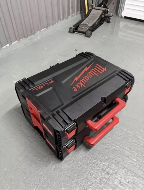 MILWAUKEE DYNACASE HEAVY Duty Stackable Carry Case Organiser Toolbox ...