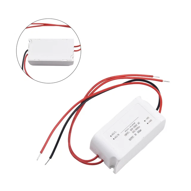 RÉGULATEUR DE TENSION Module Puissance 220V à DC 9V Sortie Précise Performanc EUR 10,25 ...