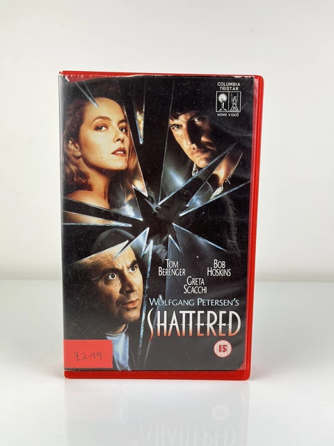 SHATTERED VHS RARE Big Box Ex Rental WOLFGANG PETERSEN Video £12.99 ...