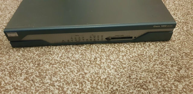 CISCO 1803 V07 Integrated Services Router no Flash card £14.99 ...