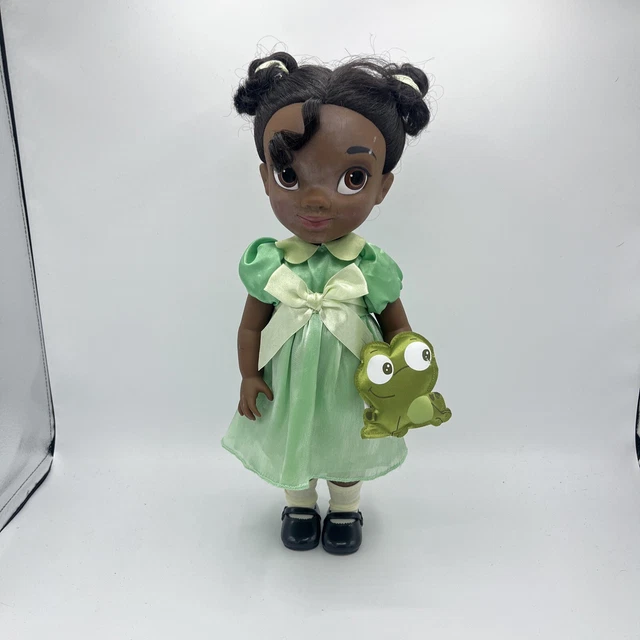 DISNEY STORE PRINCESS Tiana Doll Little Animators Toddlers 40cm £11.99 ...