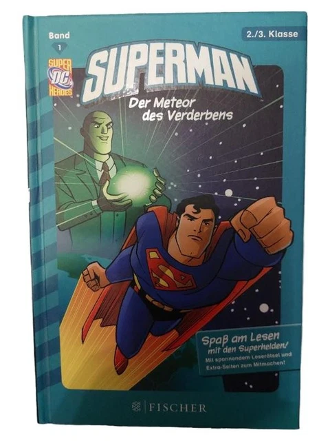 SUPERMAN DER METEOR des Verderbens 1 Fischer Comic Hardcover Deutsch ...