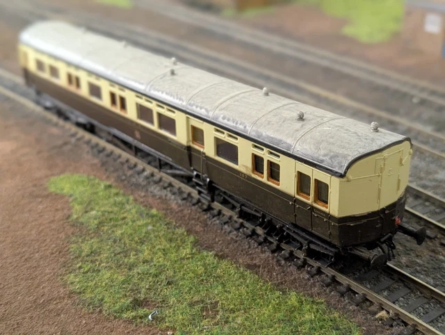 AIRFIX 54255 OO Gauge GWR Autocoach Chocolate/Cream 187 £18.00 ...