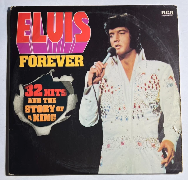 ELVIS PRESLEY : Forever 32 Hits 2LP 33 rpm 12" RCA PJL2-8024 FRANCE EUR ...