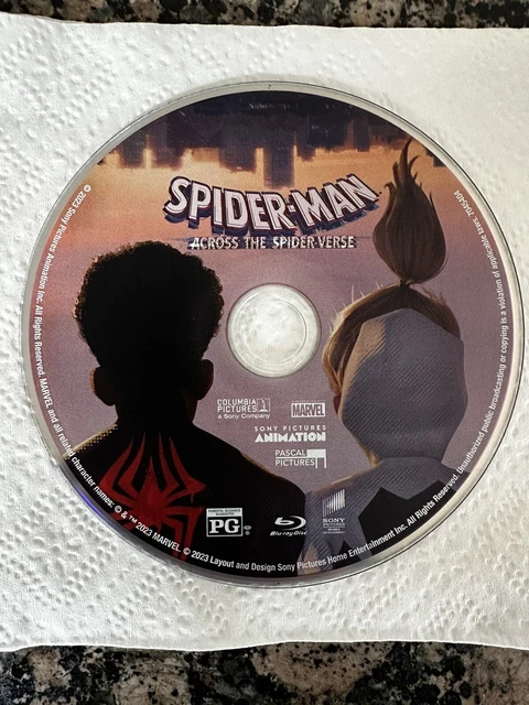 SPIDERMAN/SPIDER-MAN: ACROSS THE Spider-verse (Blu-ray Disc ONLY) EUR 6 ...