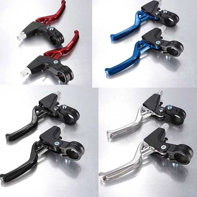 BRAKE LEVER 4 Colors Alloy Aluminum Mountain Brake Bike Fit MTB 2 ...