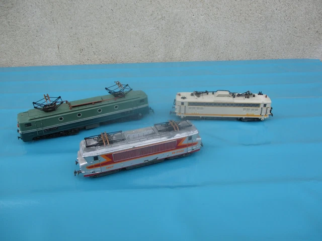 LOT 3 LOCOMOTIVES jouef ho sncf electrique EUR 30,00 - PicClick FR