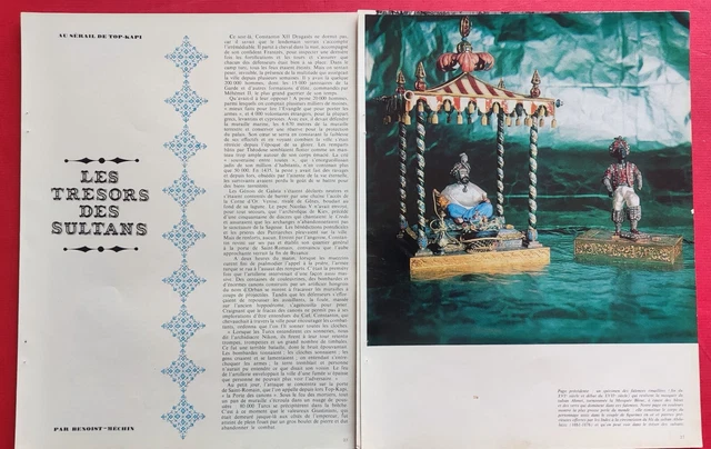 ARTICLE DE PRESSE: LES TRESORS DES SULTANS Au sérail de Tope-Kapi 9 ...