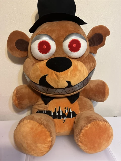 FNAF FIVE NIGHTS At Freddy's NIGHTMARE FREDDY Large Jumbo 21” Plush ...