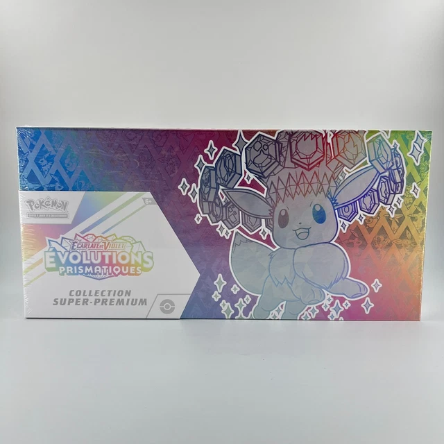 POKEMON 🇫🇷 UPC SPC EV8.5 Prismatic Evolutions Super Premium Box EV08.5 ...