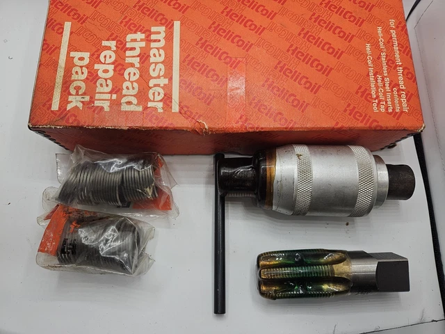 HELICOIL MASTER THREAD Reapair USA P/N 12P, 3/4-14 UNF Installation T/N ...