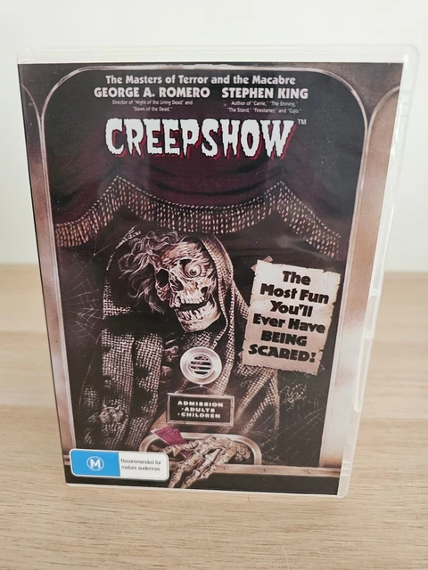 CREEPSHOW DVD REGION ALL PAL Stephen King George A. Romero $13.49 ...