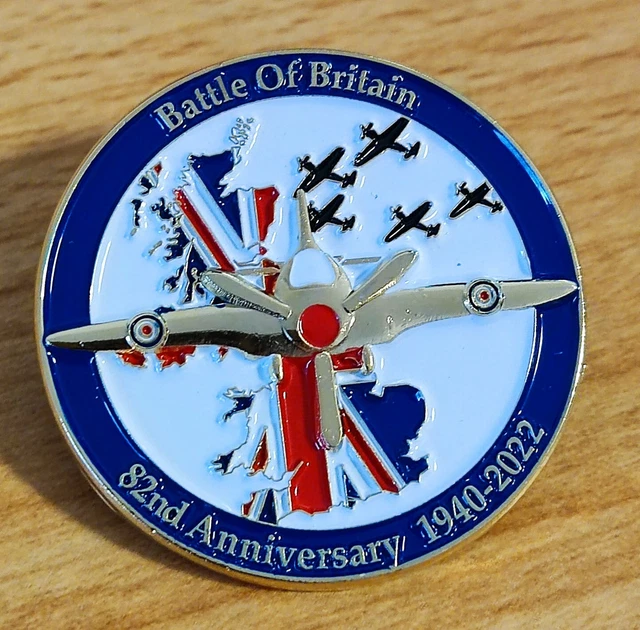 UK BATTLE OF Britain 2022 82th Anniversary RAF Lapel pin badge Military ...