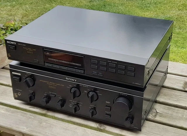 CLASSIC BATTLESHIP SONY TA-F500 ES Amplifier & ST-S500 ES Tuner. £125. ...