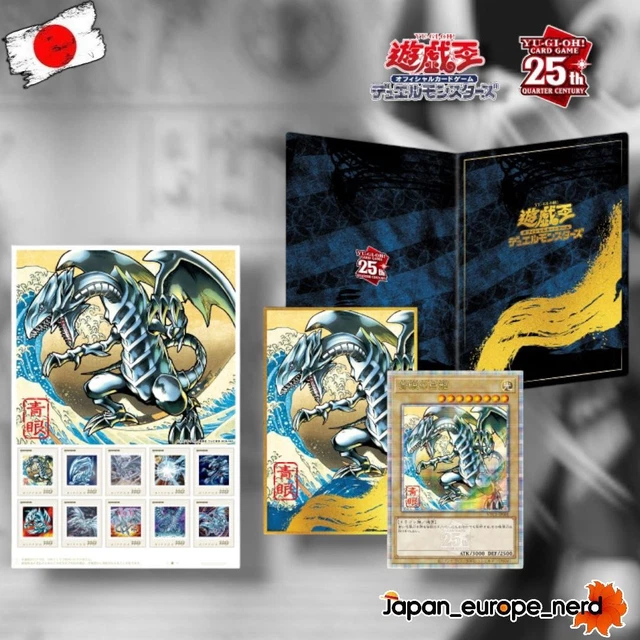 YU-GI-OH! 25TH ANNIVERSARY Blue-Eyes White Dragon Ukiyoe Edition Stamp 🇯🇵 EUR 95,00 - PicClick IT