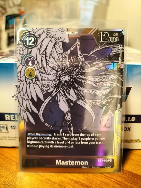 DIGIMON CARD GAME Mastemon Alt Art BT3-090 (PACK FRESH) EUR 2,50 - PicClick FR