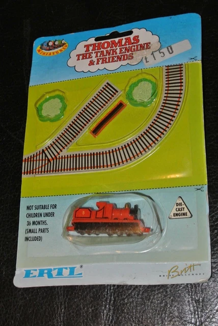 ERTL MINIATURES THOMAS The Tank Die-Cast Engine JAMES Vintage 1993 b ...