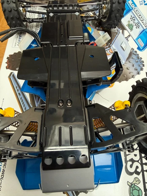 TAMIYA HOTSHOT II Blockhead Motors 4WD RC 1:10 Assembly Car Kit - Blue ...
