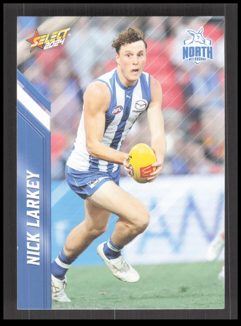 AFL 2024 SELECT North Melbourne Nick Larkey 113 Card CB-1-9-A-11 EUR 1 ...