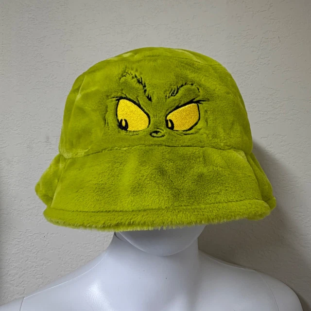 DR. SEUSS THE Grinch Bucket Hat Embroidered One Size Fits Most £27.56 ...