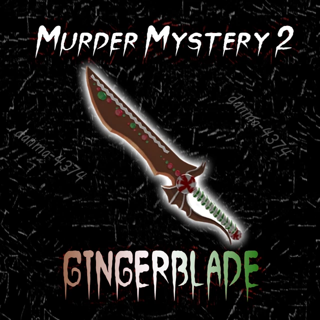 MURDER MYSTERY 2 Gingerblade - MM2 Godly - Fast Delivery £1.39 ...