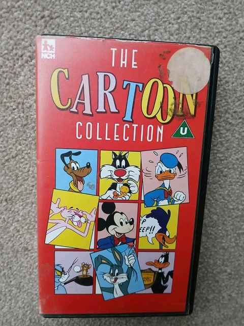 WARNER BROS/MGM "The Cartoon Collection" Vhs Cassette Rated U 1988 £11. ...