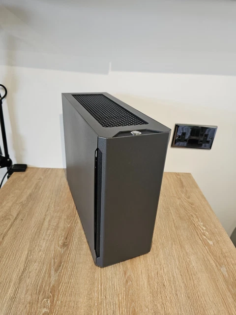 SLIGER SM570 SLATE Grey SFF ITX Computer Case Made in USA Rare for ...